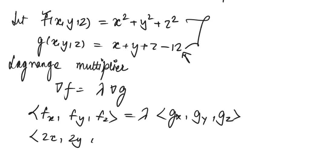 SOLVED: 36. Find three positive numbers whose sum is 12 and the sum of whose squares is as small ...