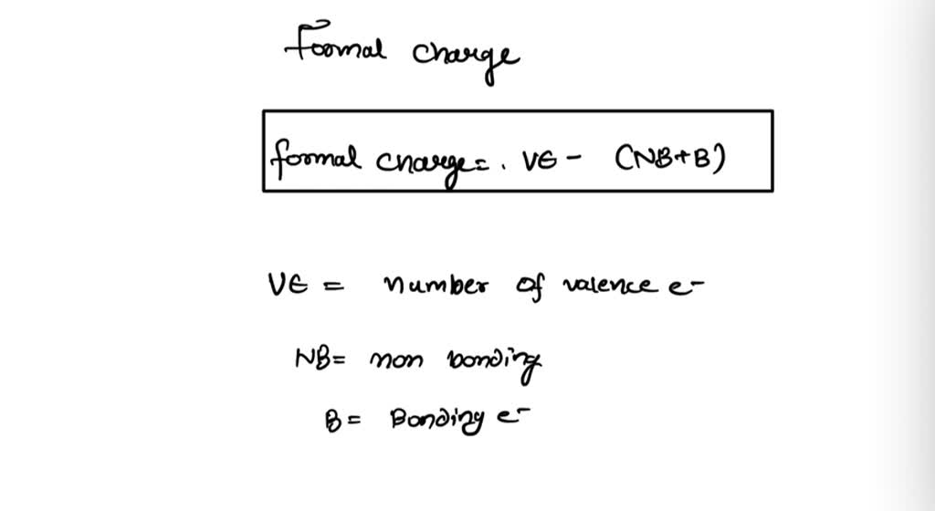 SOLVED: What is the formal charge on the carbon atom in methane, CH4?