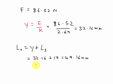 Q2. Figure Q2 shows a helical compression spring. The spring...