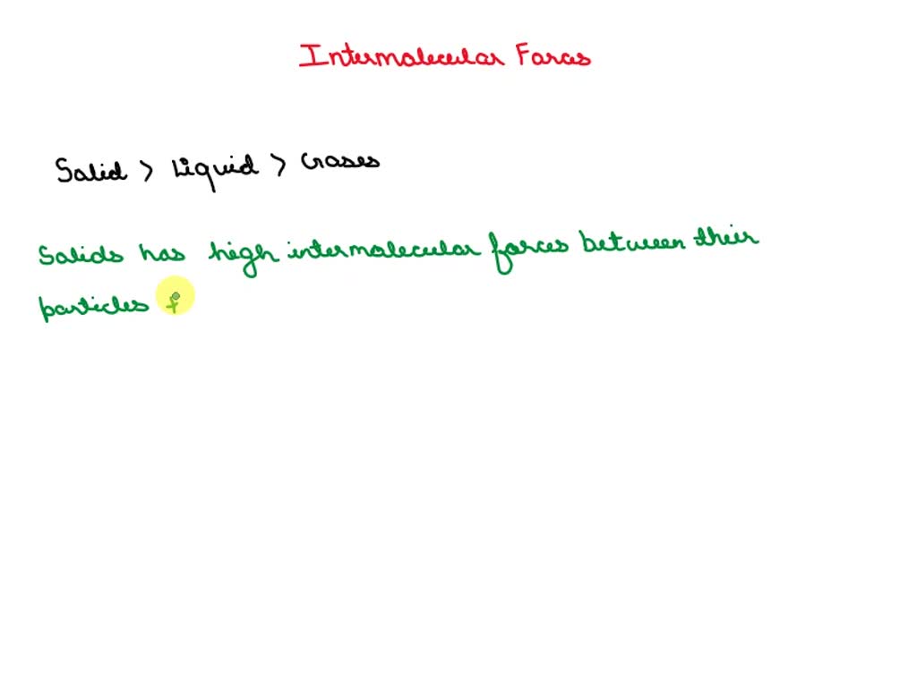 SOLVED: On the basis of molecular theory explain why a solid cannot ...