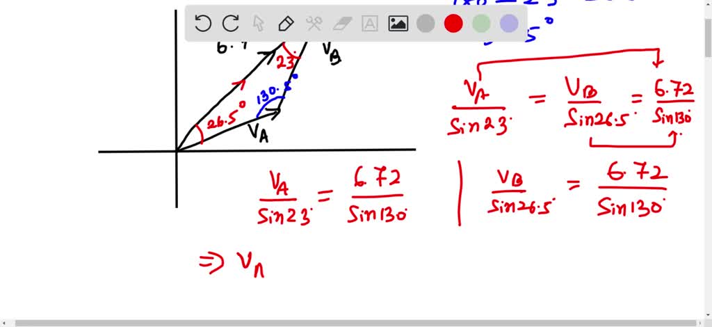 SOLVED: Find the magnitudes of velocities vA and vB in Figure 3.57