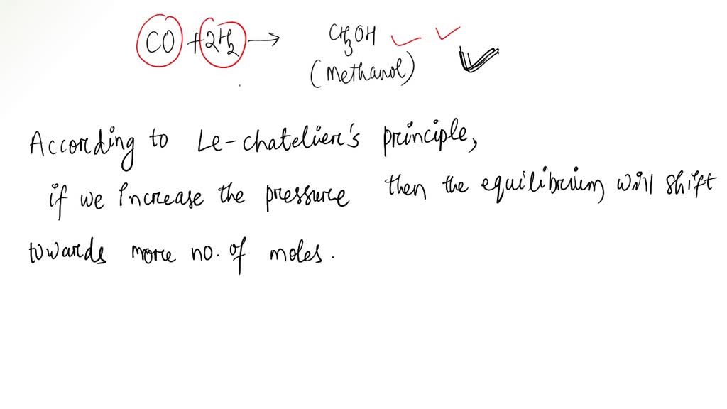 SOLVED: Methanol (CH3OH) is manufactured by the reaction of carbon ...