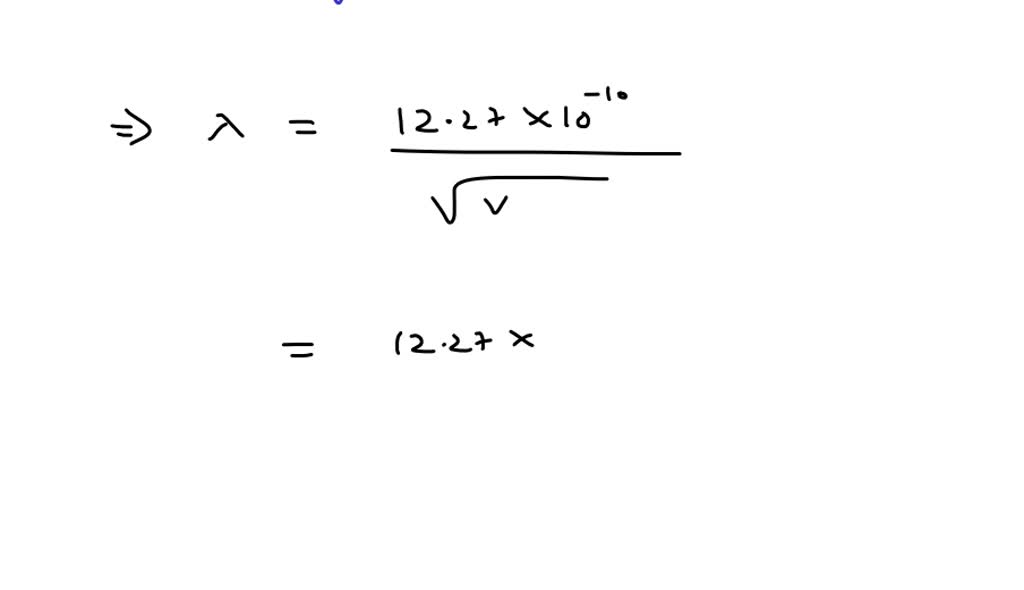 SOLVED: Electrons are accelerated through a potential difference of 2. ...