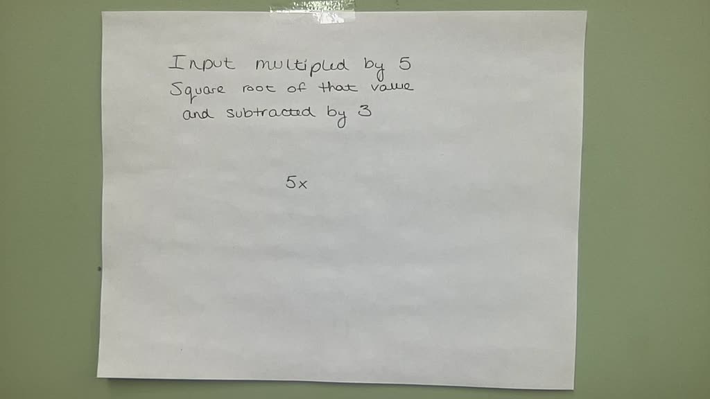 Solved Using The Variable X And The Function F Write The Formula Of A Function That Takes An