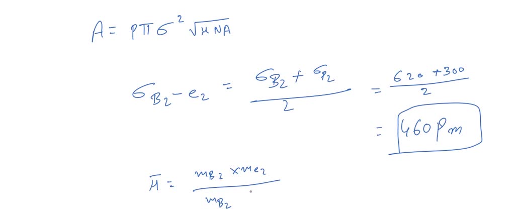 SOLVED: C2 + B2C2B + B Using the collision theory, estimate the steric ...