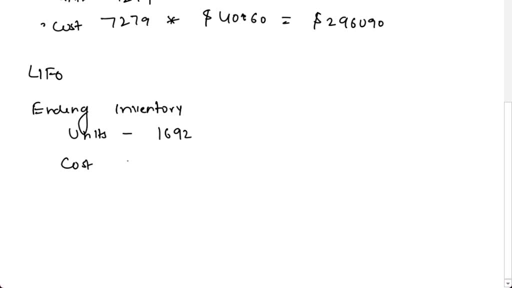 SOLVED: Exercise 5-8 (Algo) Perpetual Inventory costing methods-FIFO and LIFO LO P1 Required ...