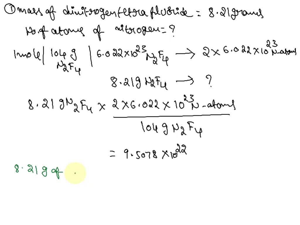 SOLVED: 1. How many GRAMS of nitrogen are present in 1.86 moles of ...
