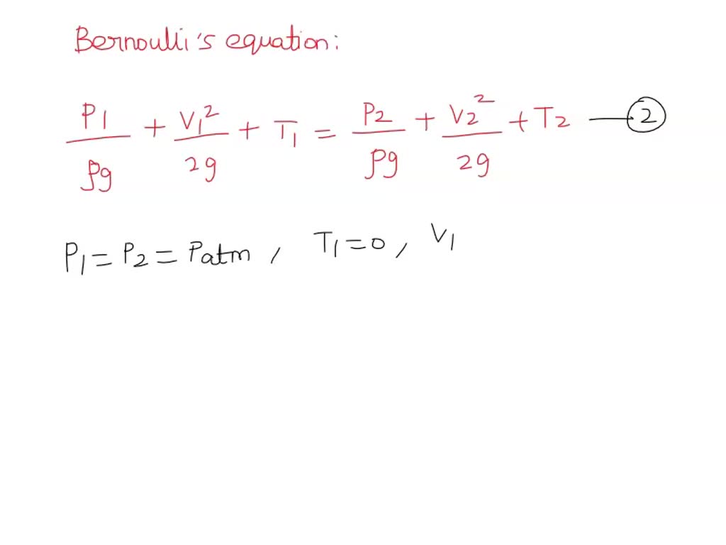 SOLVED: Water flows through a pipe in a gravitational field as shown in ...