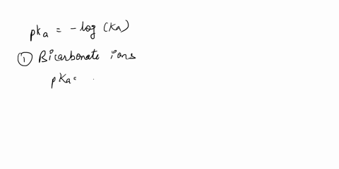 Calculate the pKa values for the following acids. a)...