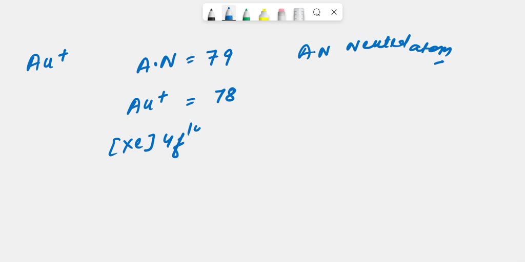 Solved Write Out The Electron Configuration For The Uncharged Fe Atoms