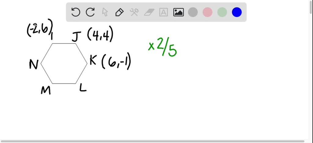 SOLVED: Hexagon IJKLMN is shown on the coordinate plane below: Hexagon ...