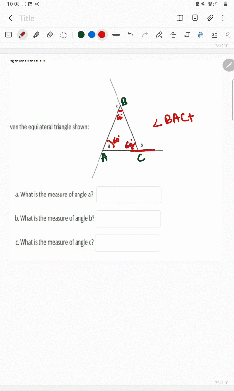 an equilateral triangle bpc is drawn inside a square abcd what is the ...