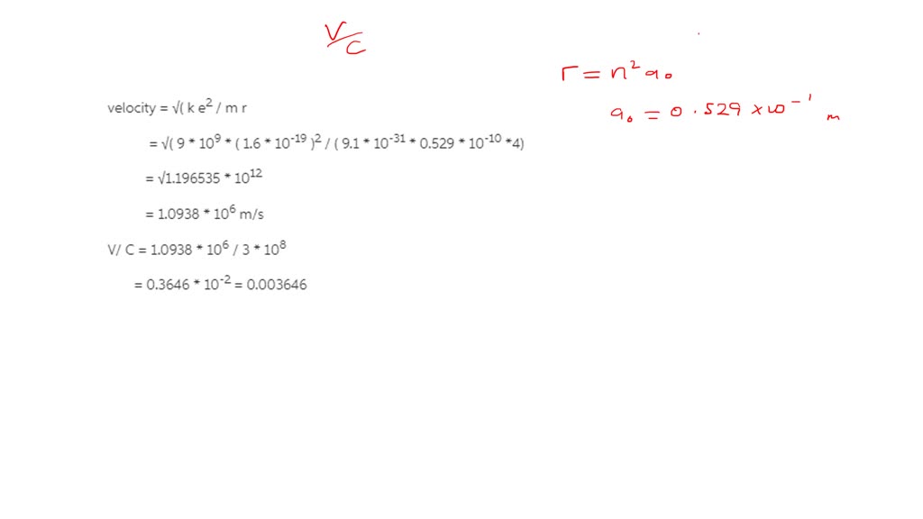 SOLVED: Ratio of frequency of revolution of electron in the 2nd excited ...