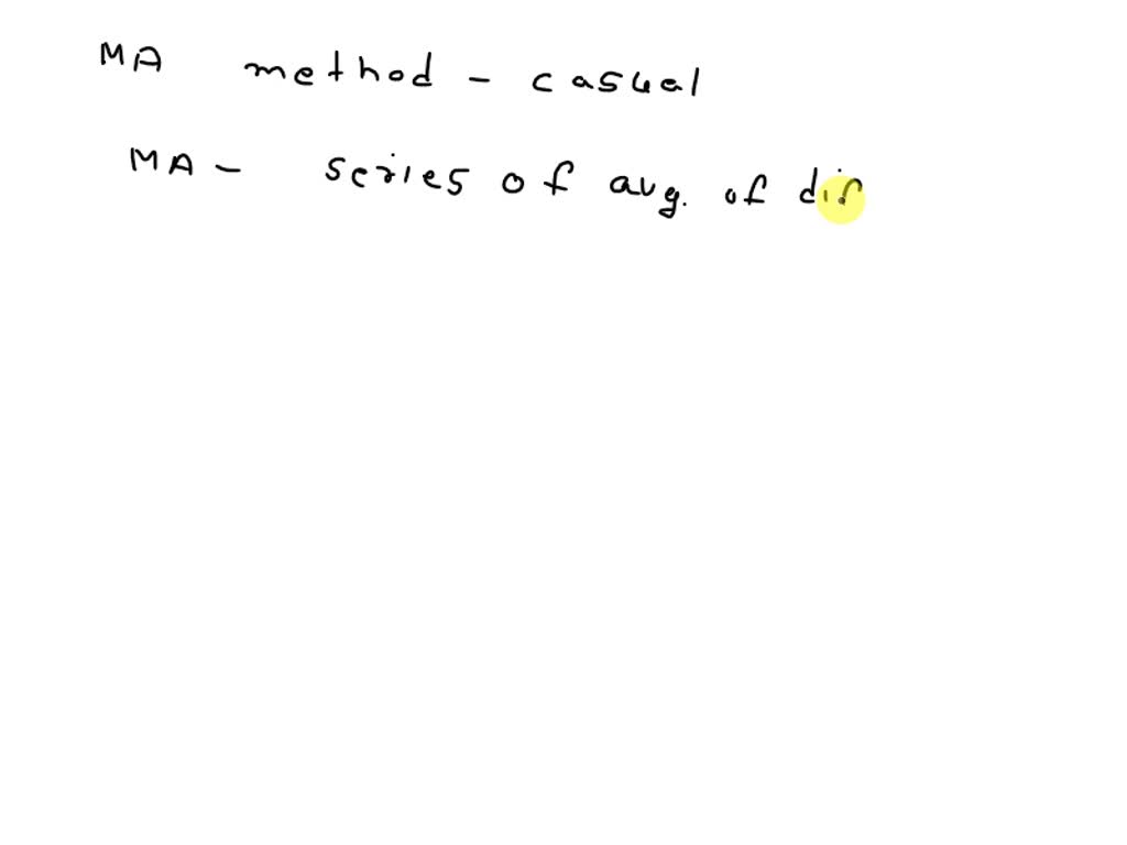 SOLVED: Question 10 A time series explains how judgmental approaches ...