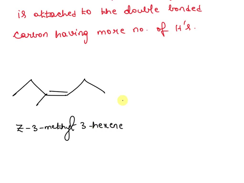 SOLVED: The reaction of (Z)-3-methyl-3-hexene with H2O/H2SO4 produces 3 ...