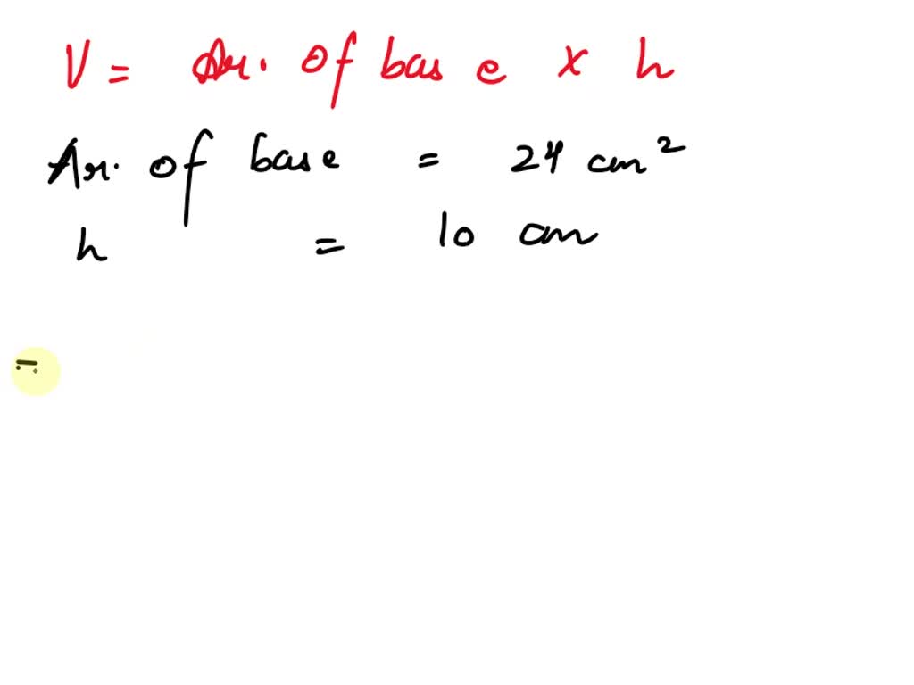 SOLVED: 'The dimensions of a triangular prism are shown in the diagram ...