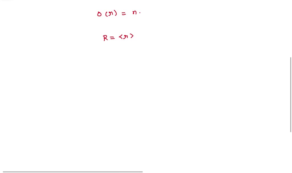 SOLVED: Prove that every subgroup of dihedral group D2n of odd order is cyclic.