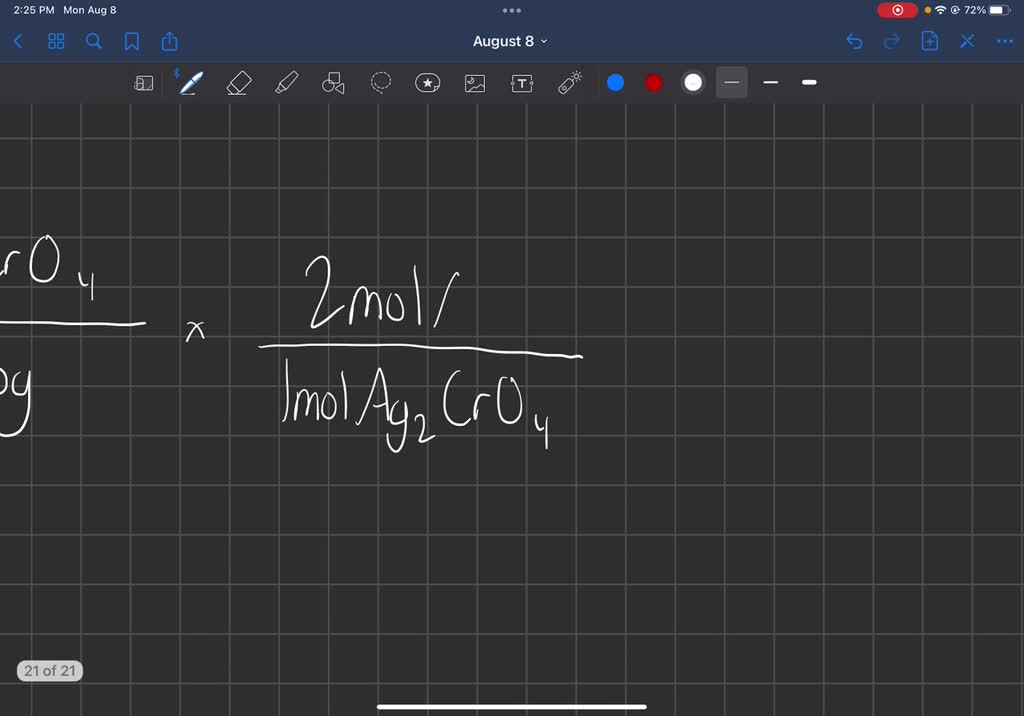 SOLVED: Silver nitrate reacts with sodium chromate to produce silver ...