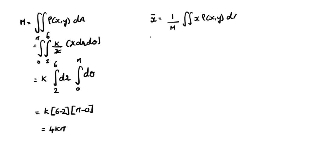 SOLVED: The boundary of a lamina consists of the semicircles y = sqrt(4 ...
