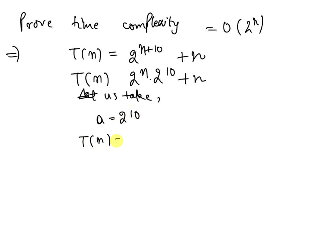 Solved Given That Tn Is Defined As The Time Complexity Of Multiplying A Chain Of N Matrices