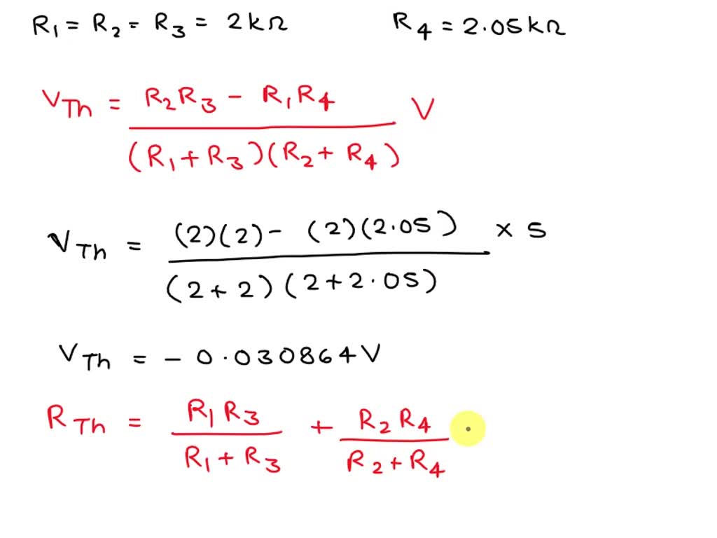 SOLVED: A resistive potential divider R1R2 with a resistance of 5 kÎ ...