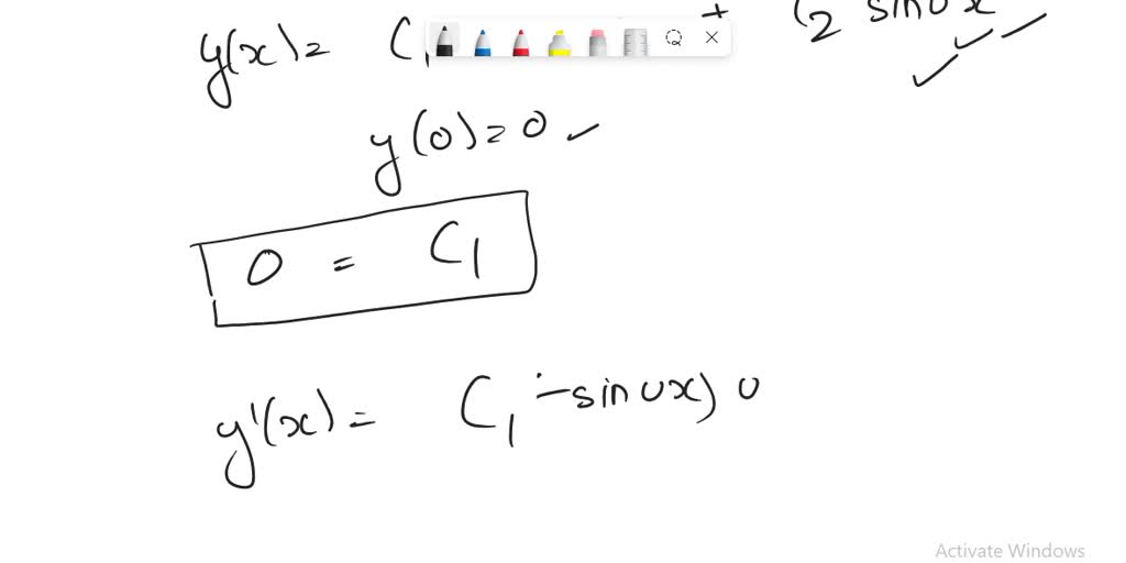 Solved Find The Eigenvalues λn And Eigenfunctions Yn X For The Given Boundary Value Problem