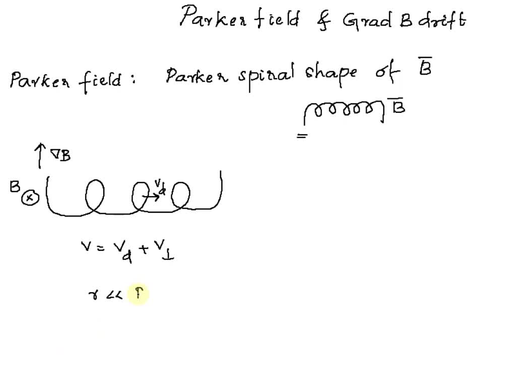 SOLVED: Derive a general expression for the grad-B drift velocity due ...