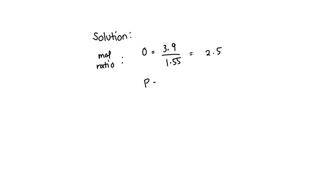 SOLVED: An unknown compound has the following chemical formula: PClx ...