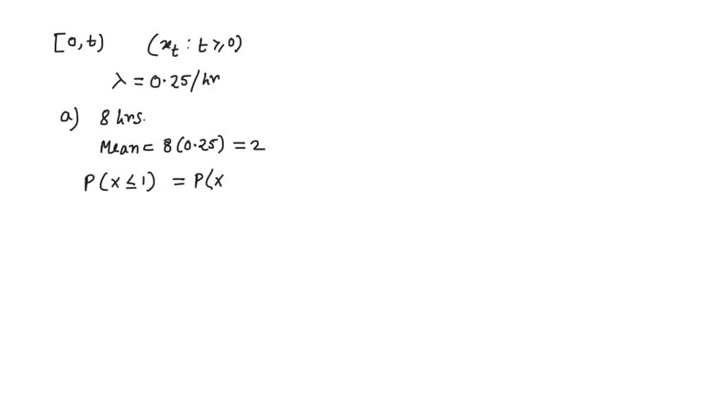 SOLVED: 5. (10 points) The failures in a computer network occur following a Poisson model with ...