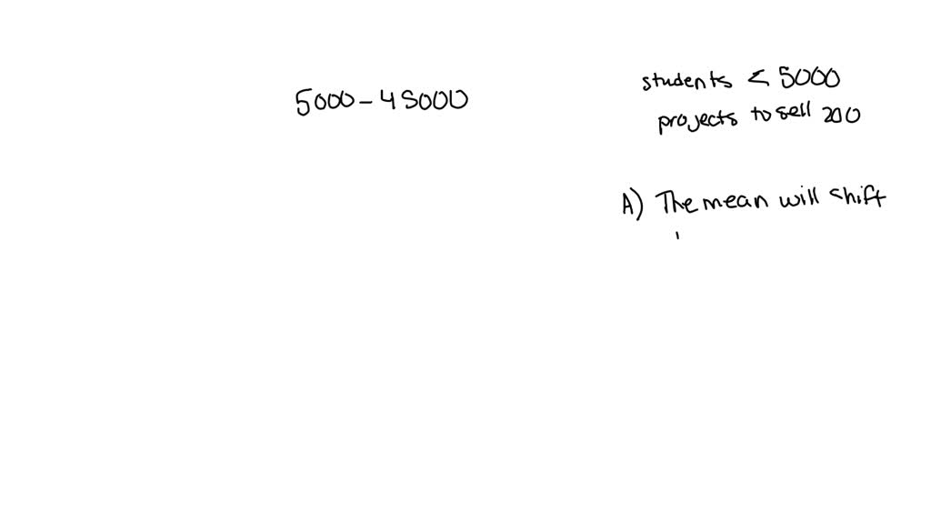 Car salesman sells cars with prices ranging from 5,000 to45,000. The ...