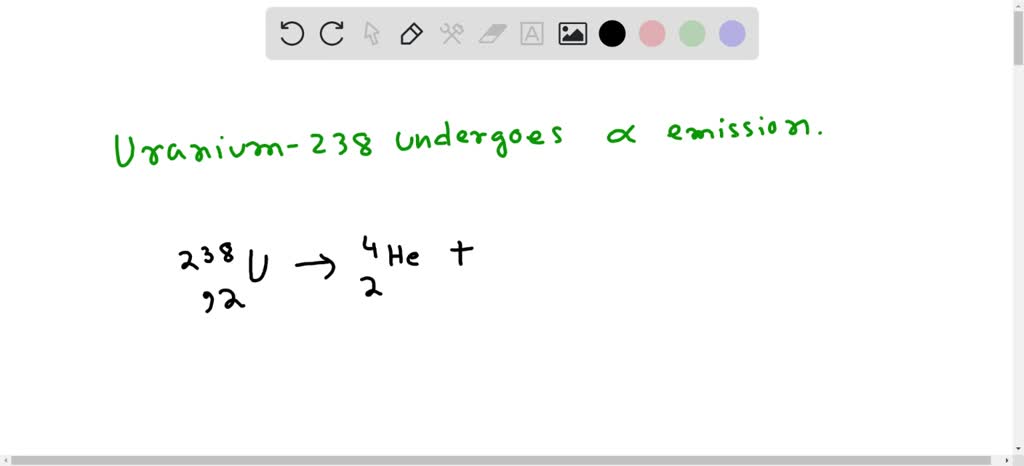 SOLVED: Write a balanced nuclear equation for the following: The ...
