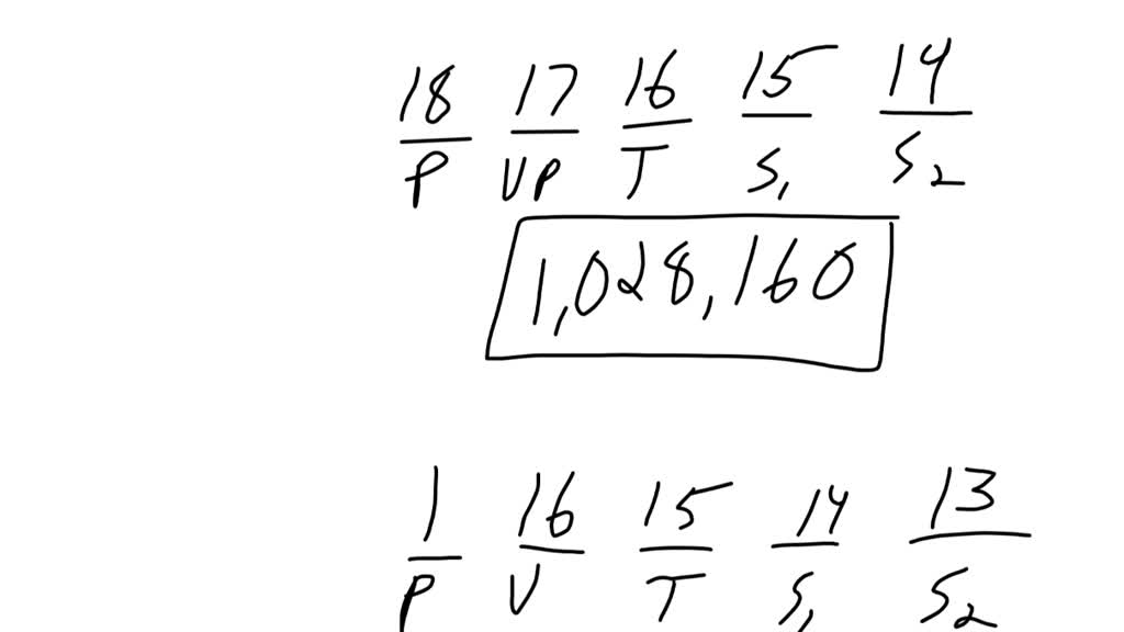 SOLVED: Combinations and Permuations Use; Discrete Mathematics Problem ...