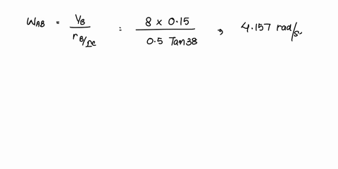 Problem 4 At a given instant the wheel is rotating with the angular motions shown. Determine the ...