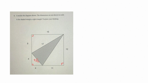 Consider the diagram shown. The dimensions are not drawn to scale. Is ...