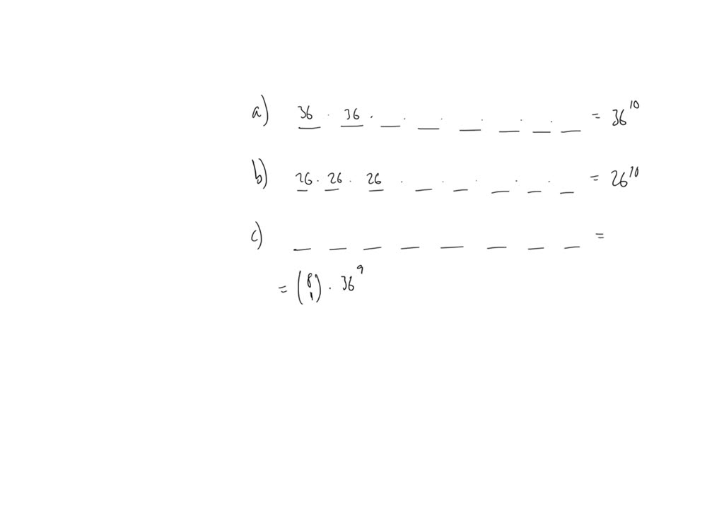 Solved A Computer Password Consists Of Eight Characters Replications Are Allowed Part 1 Of 5 5351