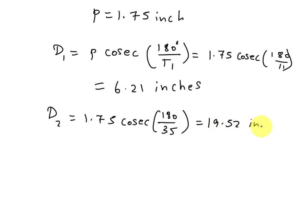 SOLVED: A roller chain and sprocket is to drive vertical centrifugal ...