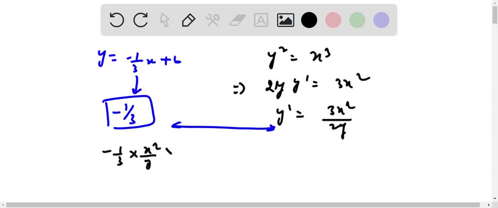 SOLVED: The graph of y2 x3 is called a semicubical parabola and is ...