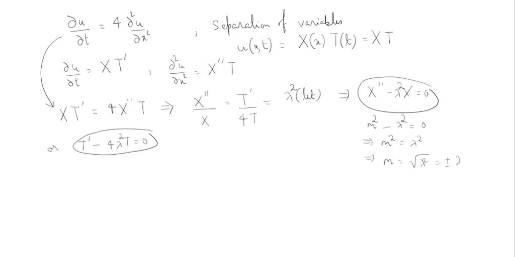 SOLVED: Please show steps. Solve the general 1-D heat equation with the ... SOLVED: Please show steps. Solve the general 1-D heat equation with the ...