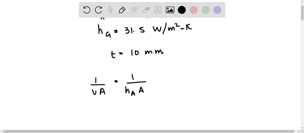 SOLVED: Hot gases at 280Â°C flow on one side of a metal plate of 10 mm ...