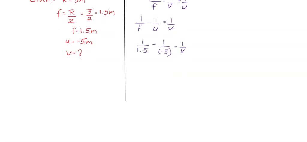 SOLVED:"A convex mirror used for rear-view on an automobile has a ...
