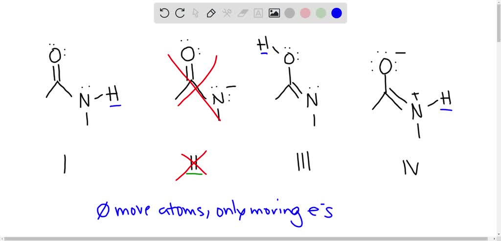 SOLVED: Consider the following structures: - IV: Which two species represent resonance ...