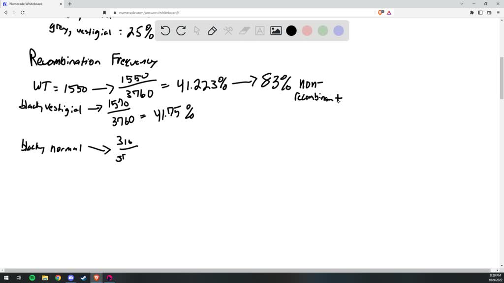 SOLVED: A wild-type fruit fly (heterozygous for gray body color and ...