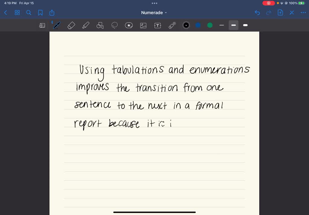 Solved Which Of The Following Methods Improves The Transition From One
