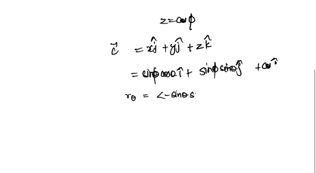SOLVED: Consider hemispherical surface of radius 'This surface ...