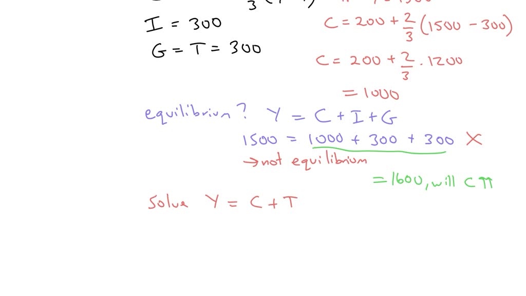 SOLVED: the Euler equation and solve for the consumption functions of ...