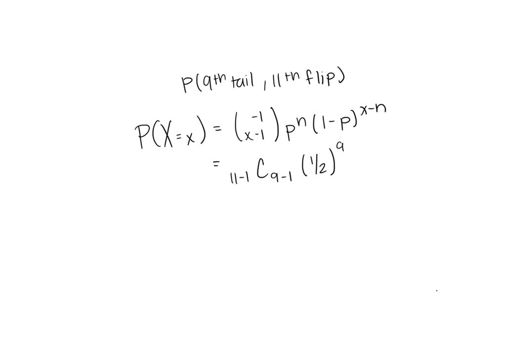 SOLVED: Find the probability that a person flipping a coin gets (a) the ...