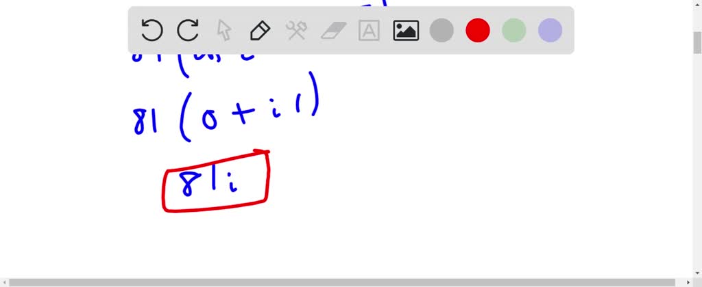 SOLVED: Write the expression in rectangular form: X + yi, and ...
