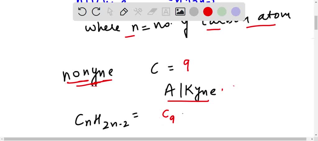 SOLVED: Match the hydrocarbon to its molecular formula Example: alkane ...
