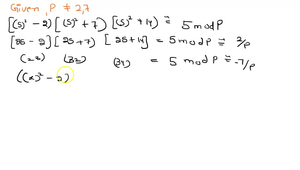 Solved Use Euler Theorem To Compute 7 Modulo 100 Bonus Prove That For Every Even Positive