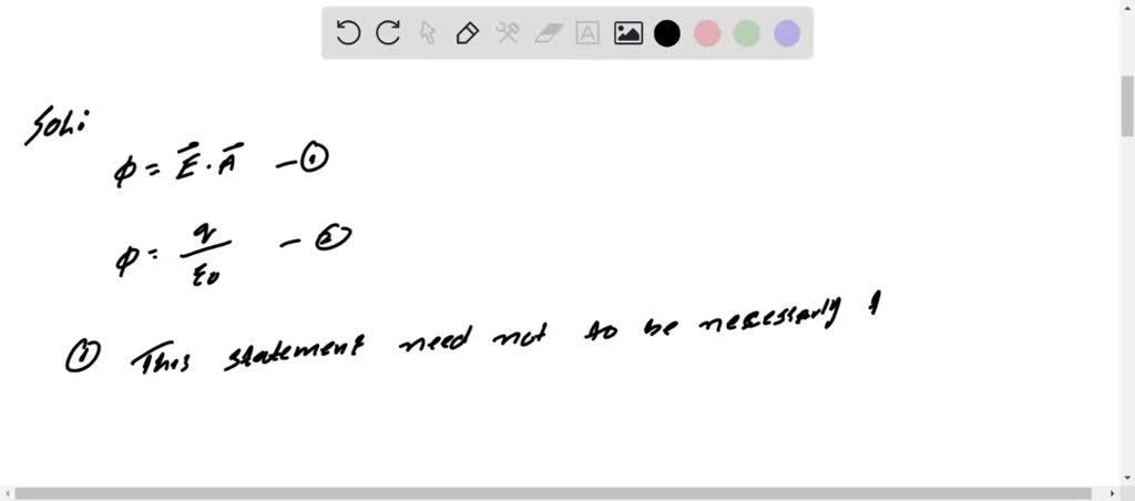SOLVED: If the net flux through a 10 puan gaussian surface is zero, which of the following ...